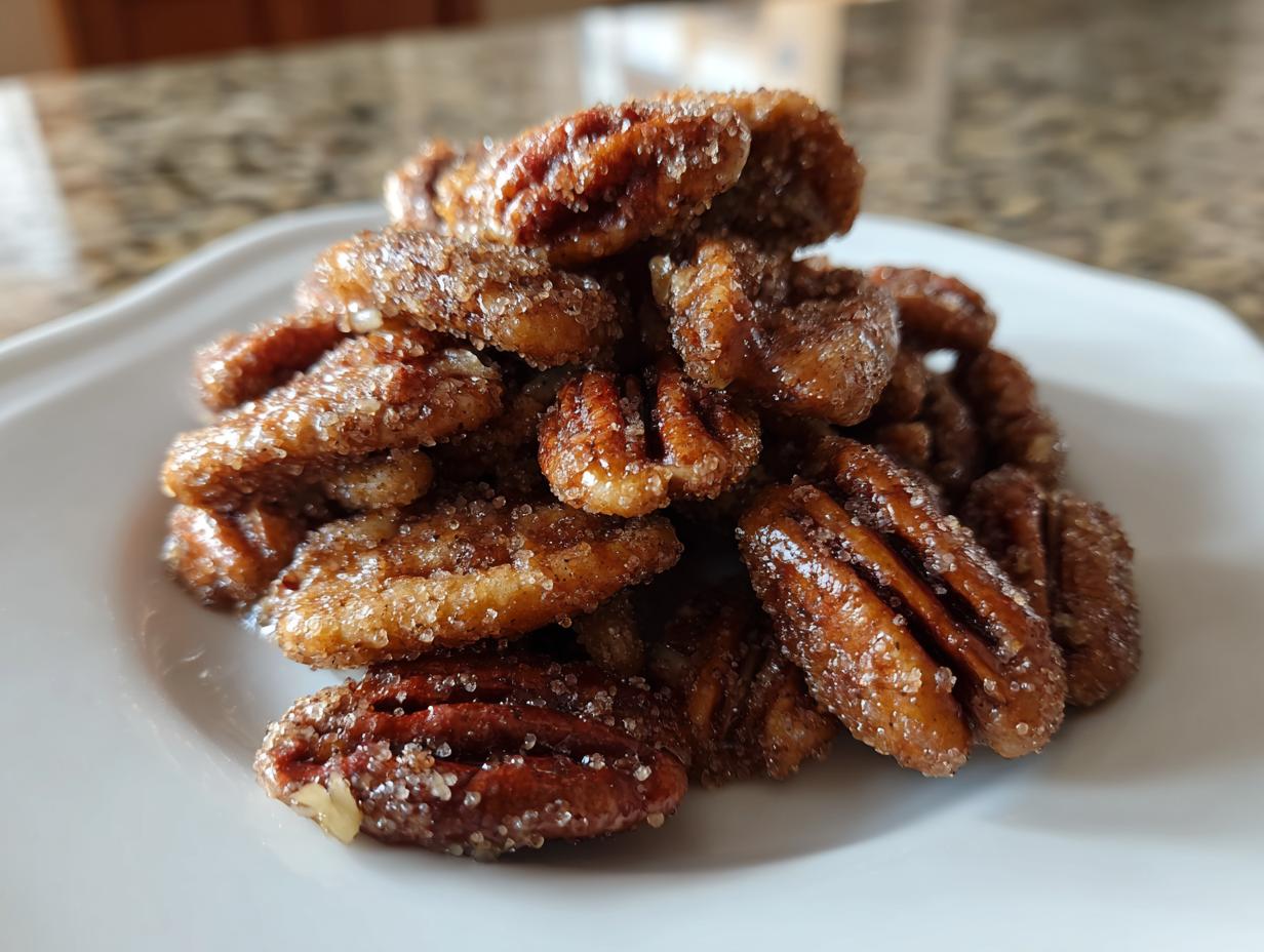 5 Minute Candied Pecans Recipe: Amazing Crunch