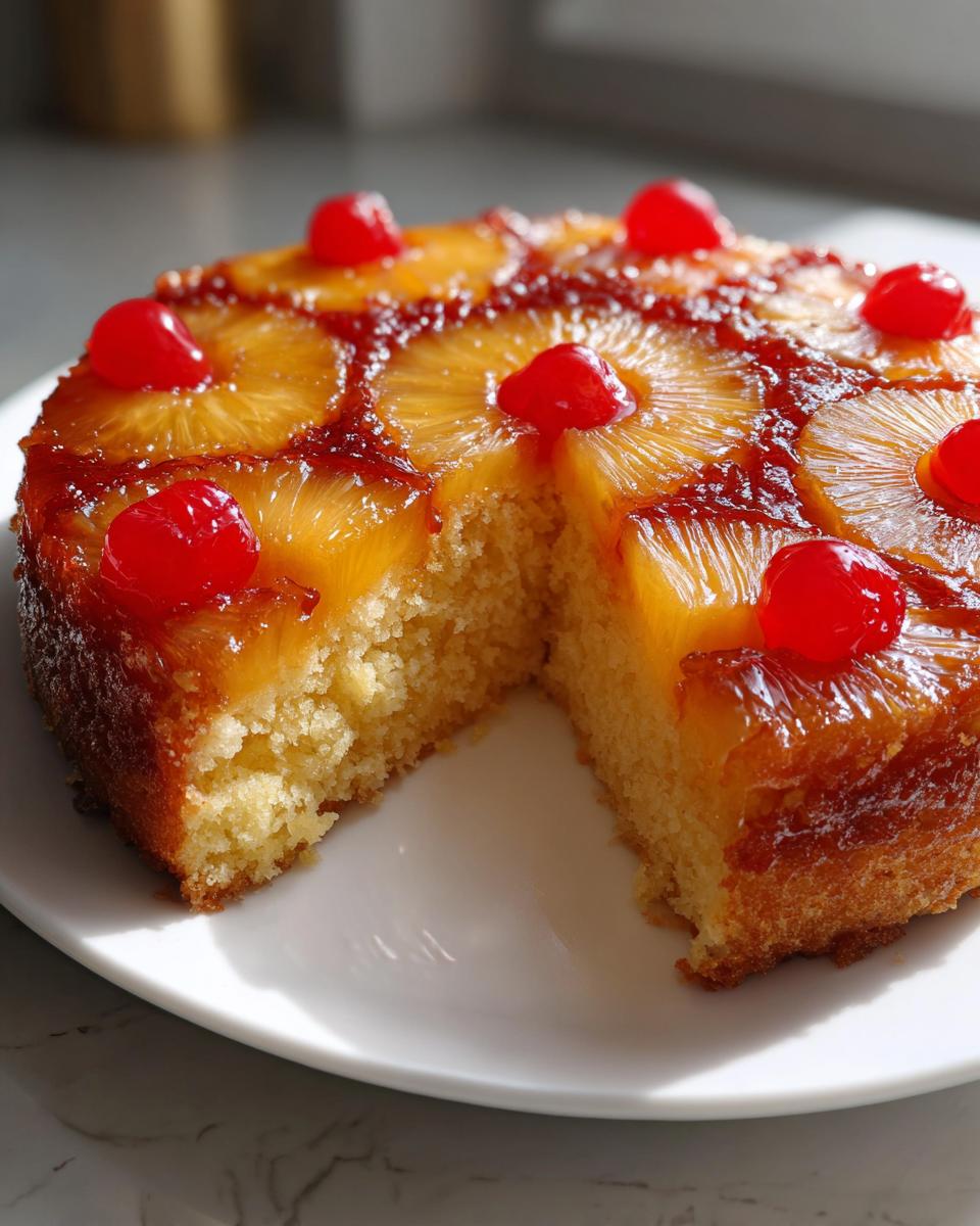 Amazing 10-Minute Pineapple Upside Down Cake
